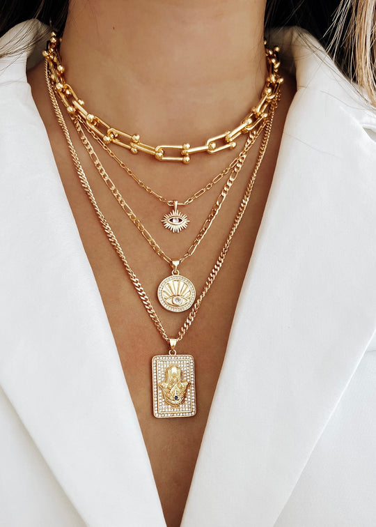 Chunky Chain Choker - Gold Filled – YUMIYU